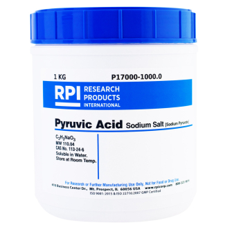 P17000-1000.0 - Pyruvic Acid Sodium Salt, [Sodium Pyruvate], 1 Kilogram
