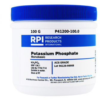 P41200-100.0 - Potassium Phosphate, Monobasic, ACS Grade, 100 Grams