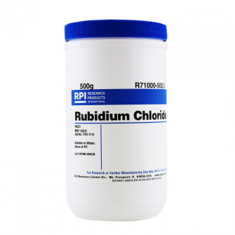R71000-500.0 - Rubidium Chloride, 500 Grams