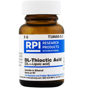 T18600-5.0 - DL-Thioctic Acid [DL-a-Lipoic acid], 5 Grams