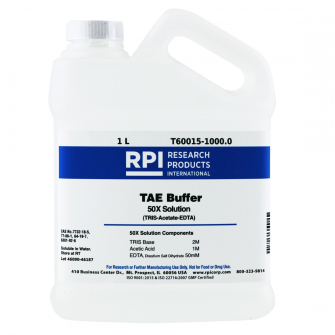 T60015-1000.0 - TAE 50X Buffer [TRIS Acetate EDTA 50X Solution], 1 Liter