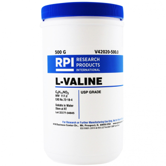 V42020-500.0 - L-VALINE, USP GRADE, 500GM