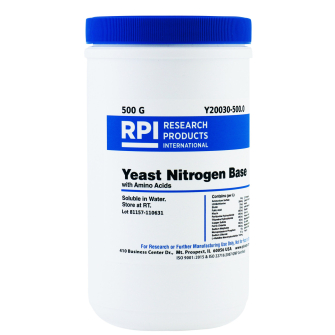 Y20030-500.0 - Yeast Nitrogen Base with Amino Acids, 500 Grams
